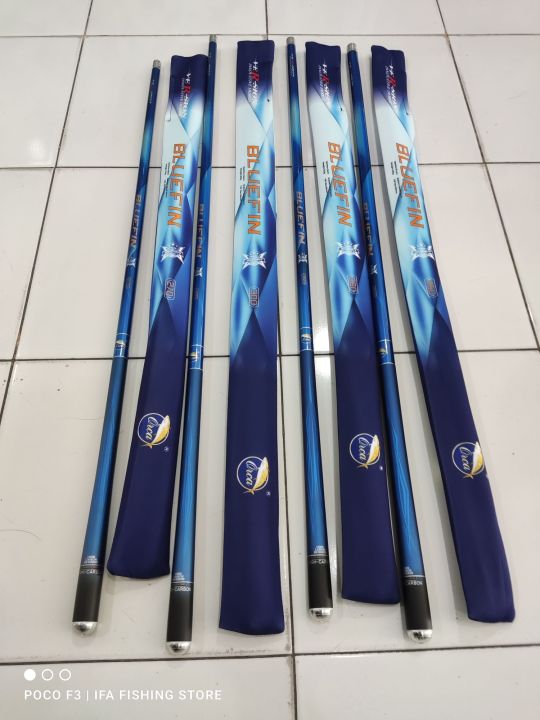 JORAN PANCING TEGEK CARBON KAKU ORCA BLUEFIN 270 300 360 450 UJUNG ...