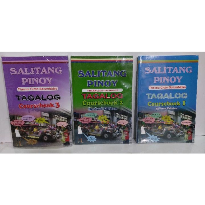 SALITANG PINOY TAGALOG COURSE BOOK REVISED EDITION BOOK SET | Lazada PH
