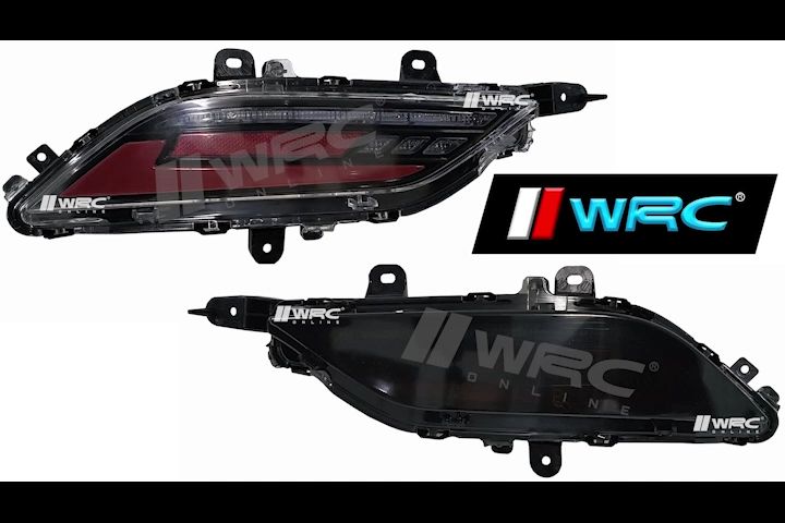 Toyota Harrier XU80 2020 - 2024 Type 2 Dynamic Rear Bumper Reflector ...