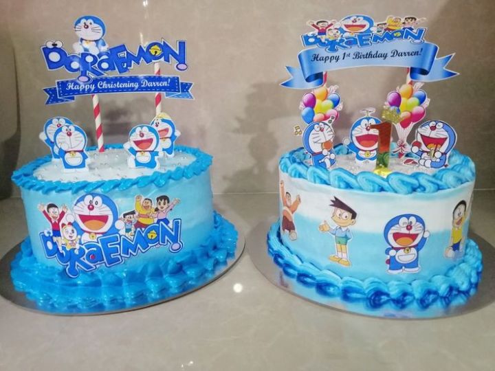 Topper Cake Doraemon (Costum Nama) | Lazada Indonesia
