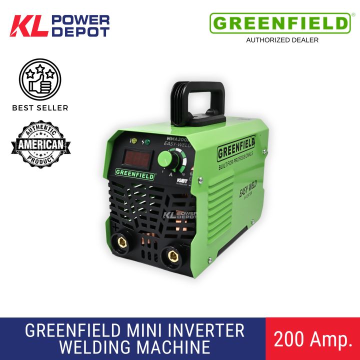 Greenfield Mini Inverter Welding Machine 200 Amperes | Lazada PH
