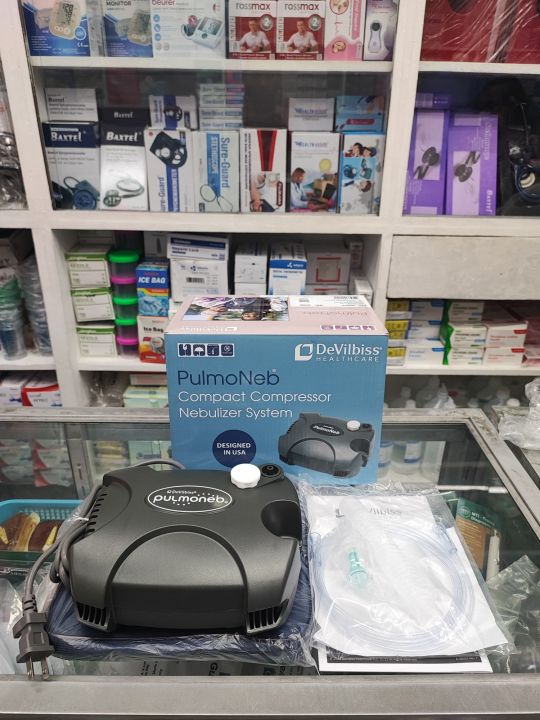 Pulmoneb Compact Compressor Nebulizer System, Devilbiss - Nebulizer ...
