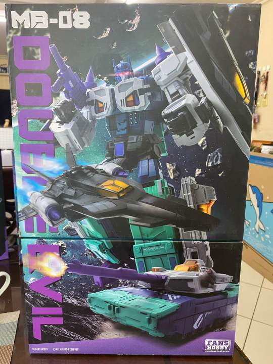 Fanshobby Mb-08 Master Series Double Evil Mb08 Overload Action Figure ...