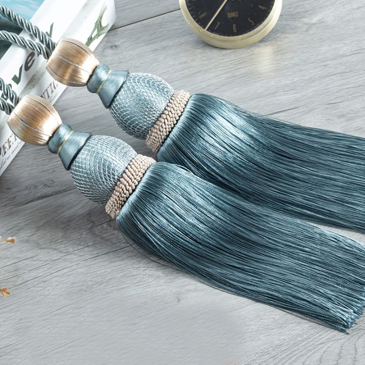2pcs Curtain Tiebacks - A Pair of Decorative Accessories with Hanging ...