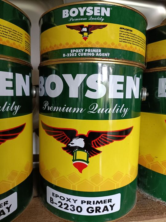 Boysen epoxy primer gray 1 gallon | Lazada PH
