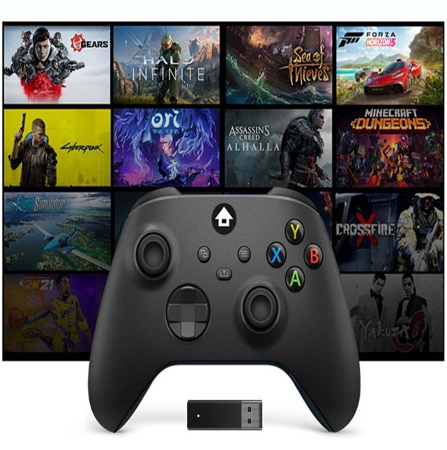 2.4G Gamepad Type-C Input with Motion & Vibration Function For XBOX ...