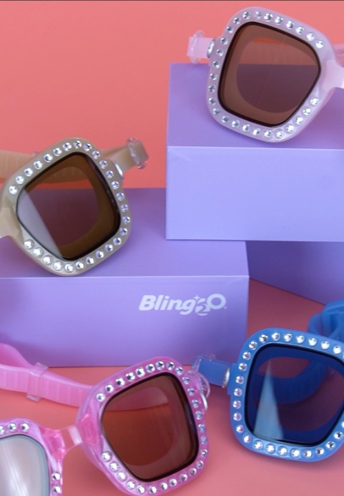 BLING2O แว่นตาดำน้ำผู้ใหญ่ สีสดใส ยอดฮิตจากอเมริกา VIBRANCY-OPAL ป้องกันฝ้าเเละ UV ถ่ายรูปสวย ...