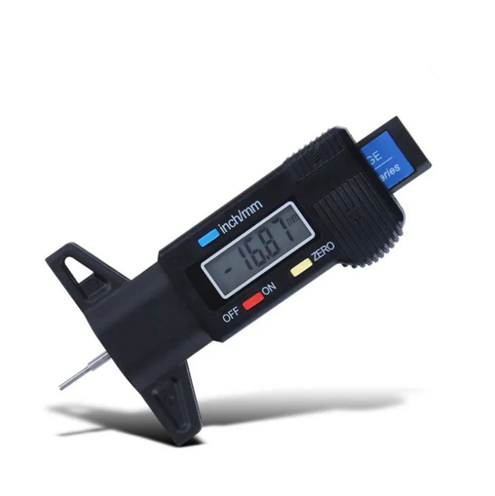 EKLEVA 0.01mm Digital Micrometer For Auto Measuring Tool Tread Depth ...