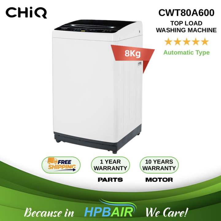 CHiQ Top Load Washing Machine CWT80A600 | Lazada PH