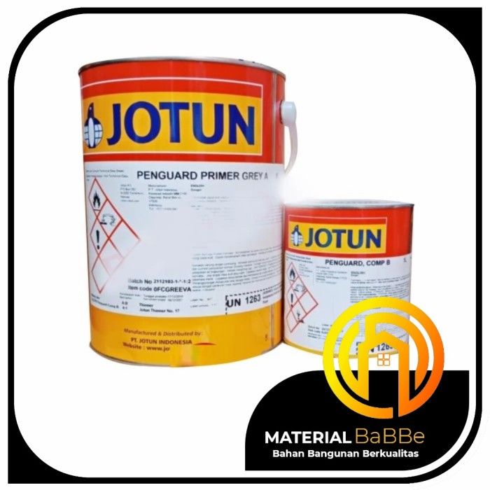 Jotun Penguard Primer Grey Kemasan 5 Liter 2 Komponen | Cat Epoxy ...