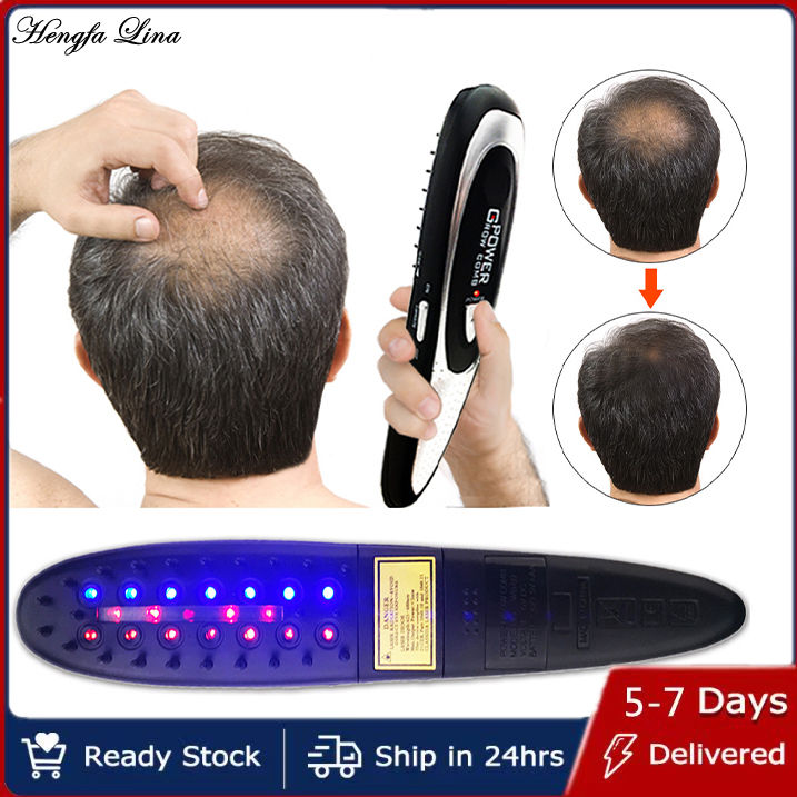 Hengfa Lina Electric Laser Hair Growth Comb Laser Treatment Power Grow ...