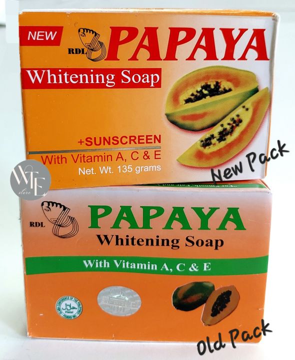 💯 Original Rdl Papaya Whitening Soap 135g Lazada