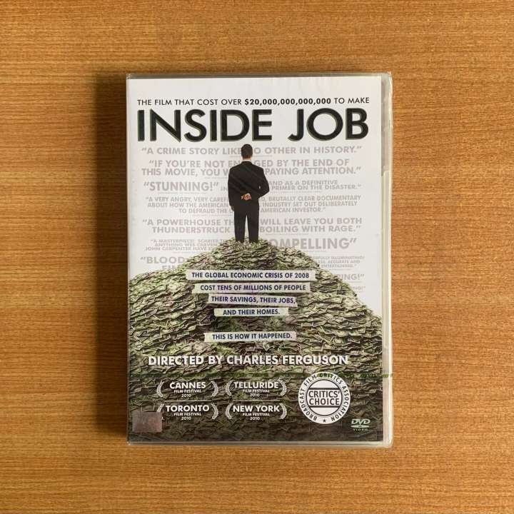 DVD : Inside Job (2010) อินไซด์ จ๊อบ [มือ 1 ซับไทย] Matt Damon / ดีวีดี ...