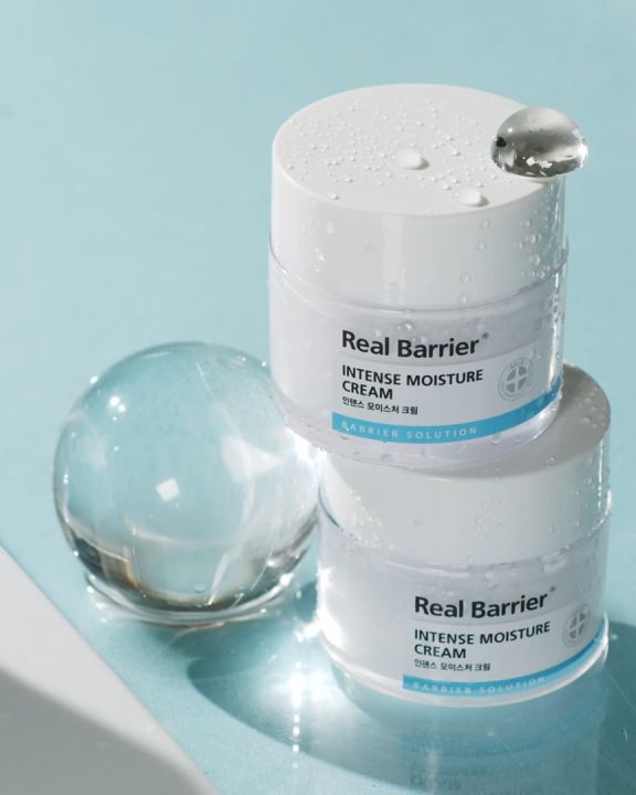 พร้อมส่ง REAL BARRIER Intense Moisture Cream 50ml , aqua soothing cream ...