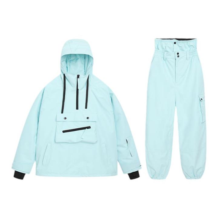 COLDELEMENT | Cold Element Unisex 3L Ski Suit Set Warm Waterproof ...