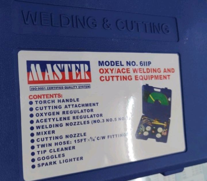 MASTER OXYGEN & ACETYLENE SET WELDING AND CUTTING OUTFIT PANG TABAS ...