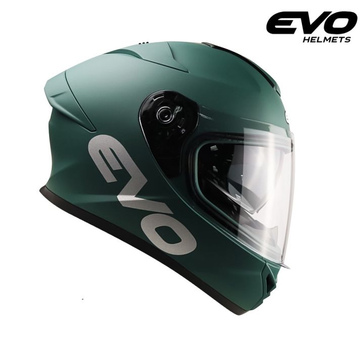 EVO HELMET SVX-02 MONO COLORS FULL FACE DUAL VISOR | Lazada PH