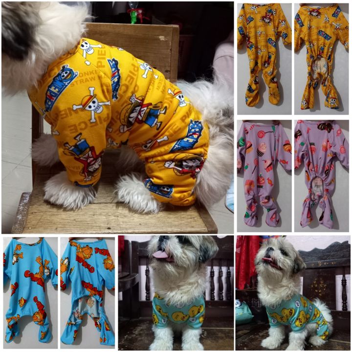Pet Clothes Random Designs Onesies Pajamas | Lazada PH