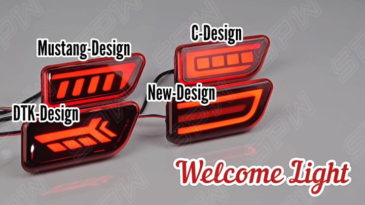 Perodua New Alza / Bezza / Ativa Rear Bumper LED Reflector (4 in 1 ...