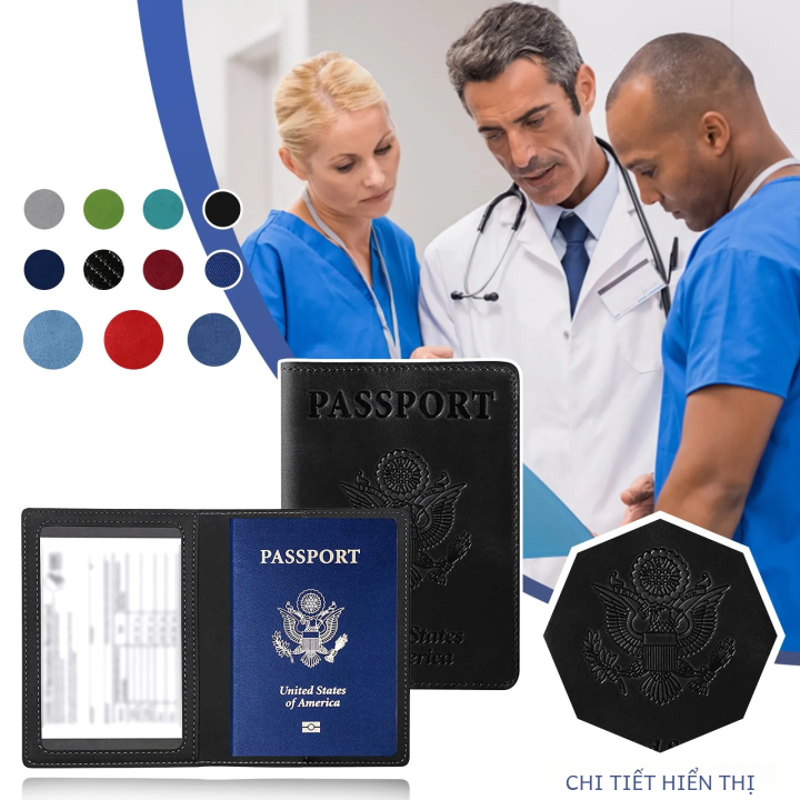 Di Động Da Nữ Đựng Thẻ Túi Bảo Quản Đa Năng Pu Hộ Chiếu ID Pac Không Dây Kéo Phong Cách Doanh ...