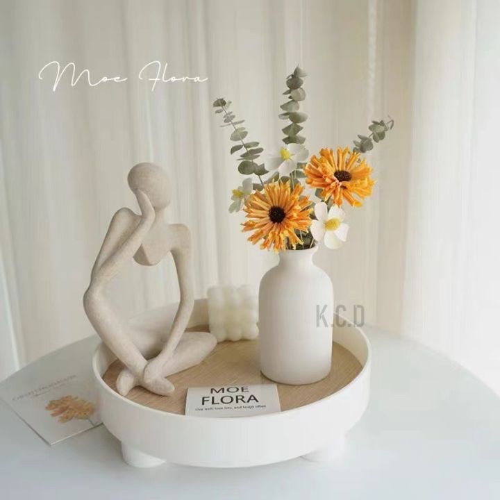 Thinker Statue Abstract Sculpture Resin Statues for Home Decor Modern ...