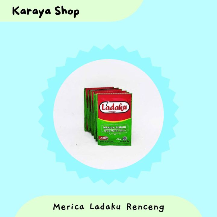 Merica Bubuk Ladaku Renceng Isi 12 | Lazada Indonesia