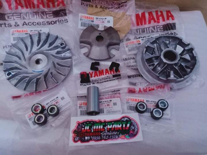 GENUINE PULLEY SET OR Cvt Set .For Yamaha Aerox V1/V2 and Nmax V2 | Lazada PH