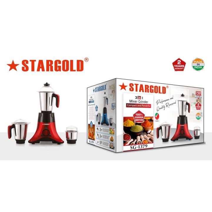 Ready stock in malaysia 💕STARGOLD Promix Blender Daily Collection (SG-1379) W750 Family blender ...