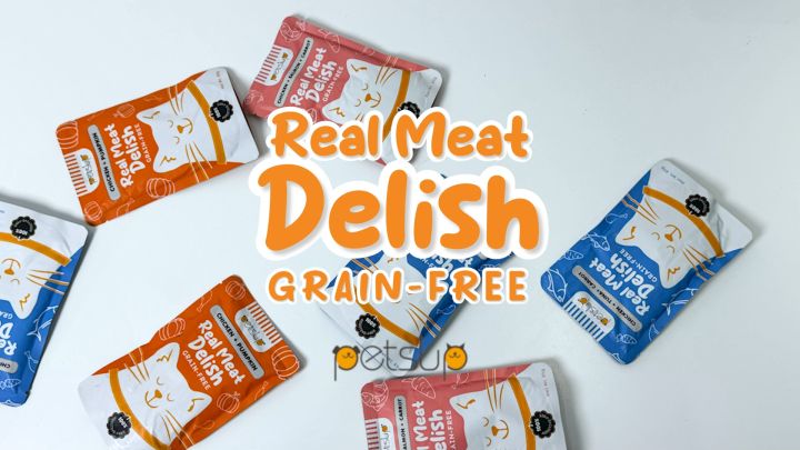 Petsup Cat Wet Food Real Meat Delish For Adult Cats and Kitten 85g Cat ...