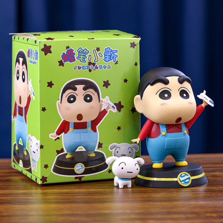 13ซม. Crayon Shin-Chan Shinnosuke Nohara อะนิเมะรูปกางเกง Bib การ์ตูน ...