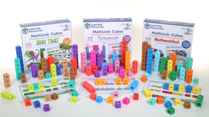 [แบรนด์ Learning Resources] Mathlink Cubes Kindergarten Math Activity ...