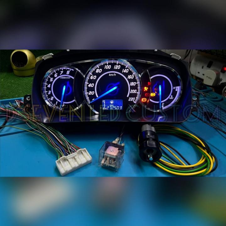 Meter Myvi 3 Muka Chrome Convert Proton Perodua | Lazada