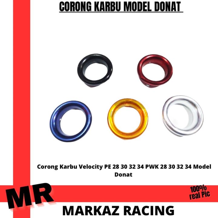 Corong Karbu Velocity PE 28 30 32 34 PWK 28 30 32 34 Model Donat Bahan ...
