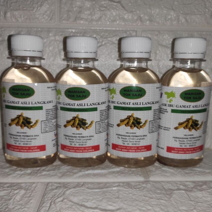 Air Ibu Gamat Asli Langkawi Warisan Tok Saju 💯original | Lazada