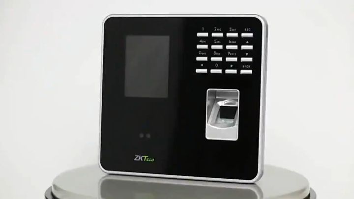 ZKTeco Biometrics Attendance Machine Face Fingerprint Time Card Attendance Machine Time Record ...