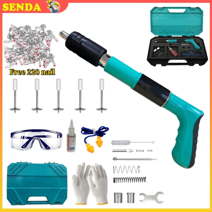 Nail Gun Manual Steel Nails Gun For Concrete Rivet Tool Steel Rivet Gun ...