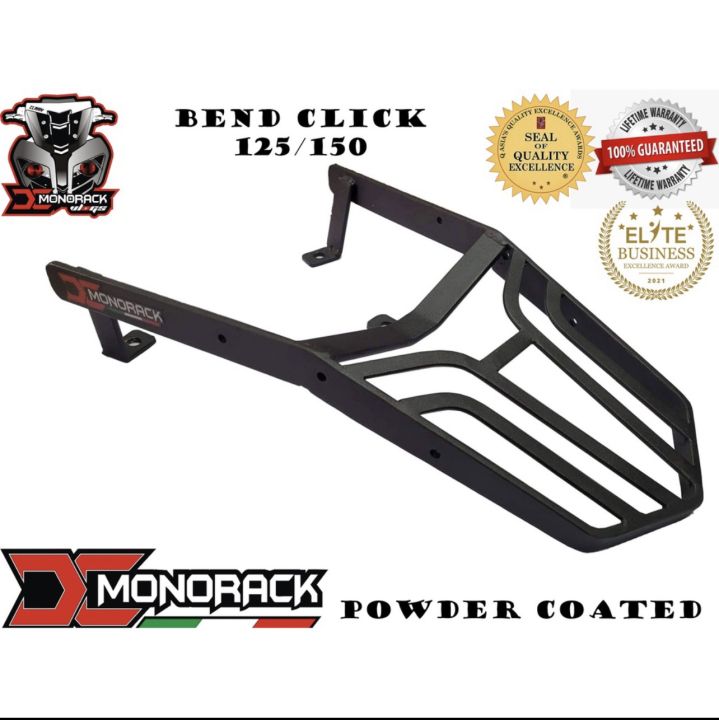 DC monorack honda click 125 / 150 top box bracket for v1, v2 & v3 ...