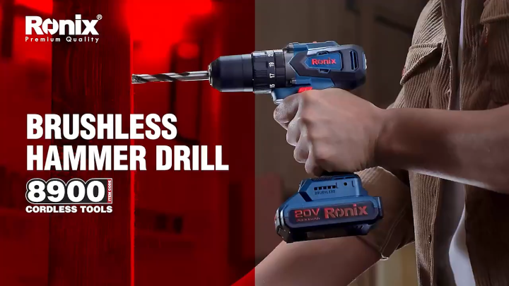 Ronix Tools 8900 Premium Quality German Technology | 20V Brushless ...