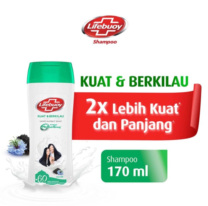 Lifebuoy Shampoo Strong & Shiny 170ml | Lazada Indonesia
