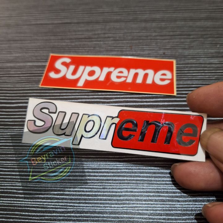 STICKER SUPREME CUTTING | Lazada Indonesia