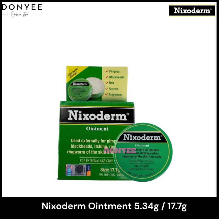 Nixoderm Ointment 5.34g /17.7g | Lazada
