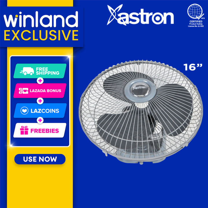 Astron by Winland Saturn Industrial 16"(406mm) Orbit Fan | Electric Fan ...