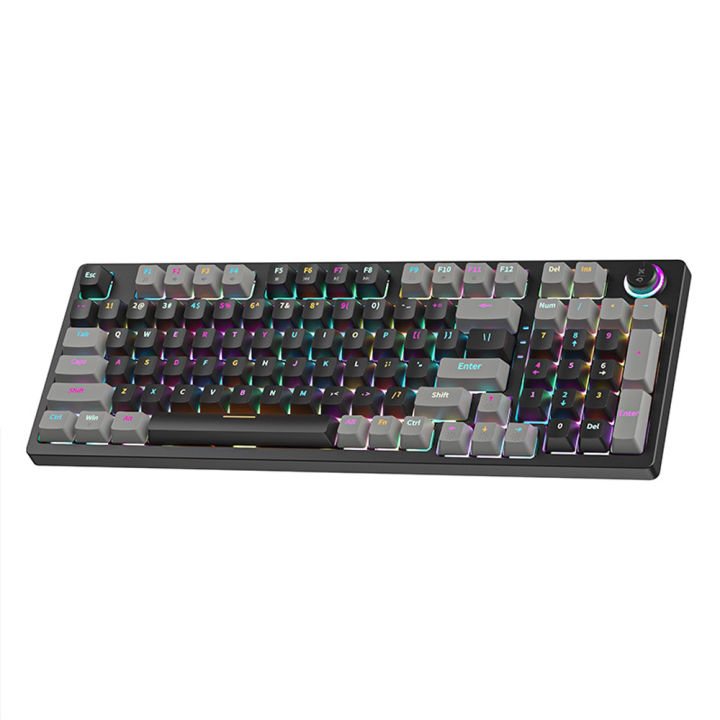 【DELIVER IN 3 DAYS】 ZIFRIEND ZA981 98 Keys Mechanical Keyboard Wired ...