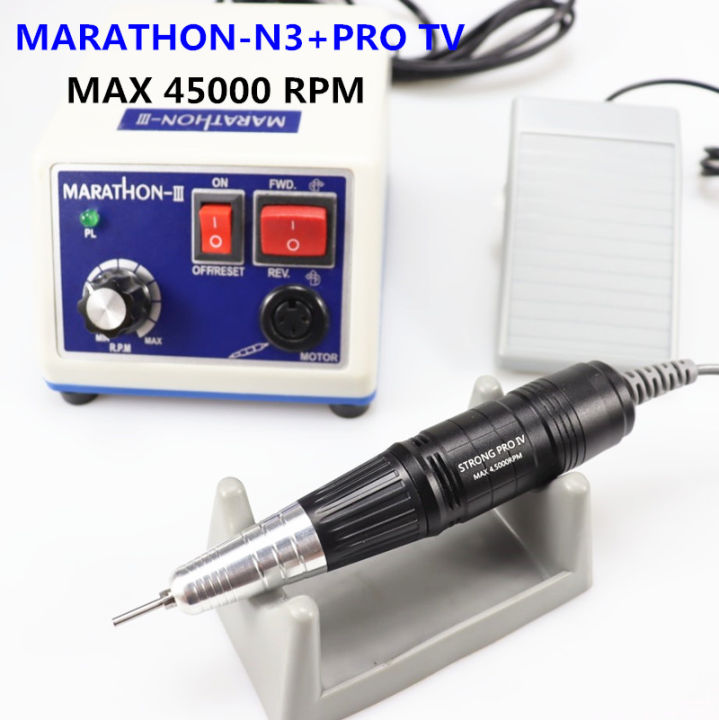 STRONG 210 Dental Lab MARATHON Micromotor Machine N3 + PRO 45000RPM ...