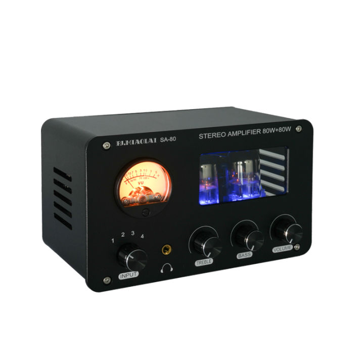 MA12070 Tube Power Amplifier 80W*2 High Power 6H3N Tube HIFI Audiophile ...