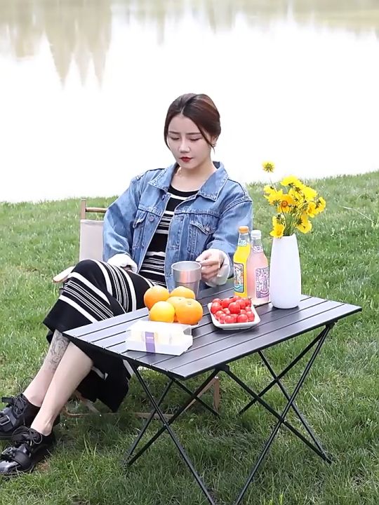 Outdoor Camping Folding Table Barbecue Outdoor Folding Tables ...