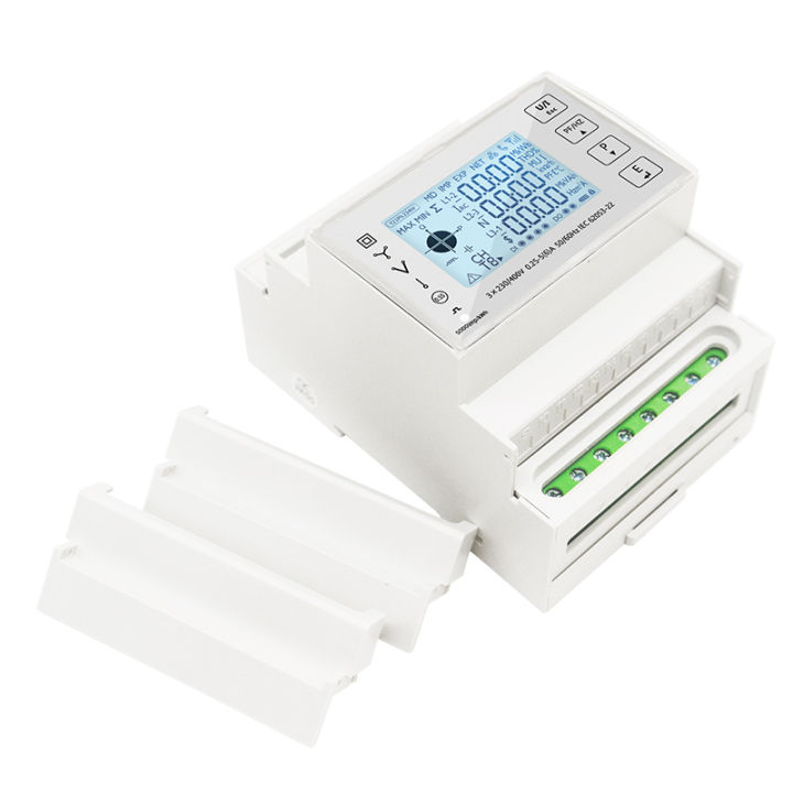 Three Phase DIN Rail Multifunction Energy Meter RS485 Modbus SDM TAC4300CT Connected | Lazada PH