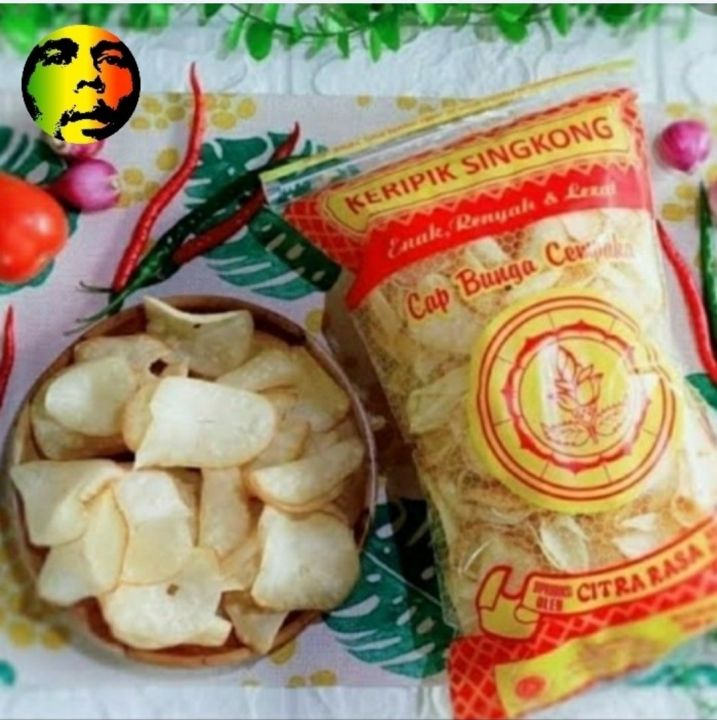 Keripik singkong cap bunga cempaka 250 | Lazada Indonesia
