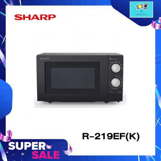 SHARP ไมโครเวฟ ขนาด 20 ลิตร 700 วัตต์ รุ่น R-219EF(K) สีดำ | Lazada.co.th