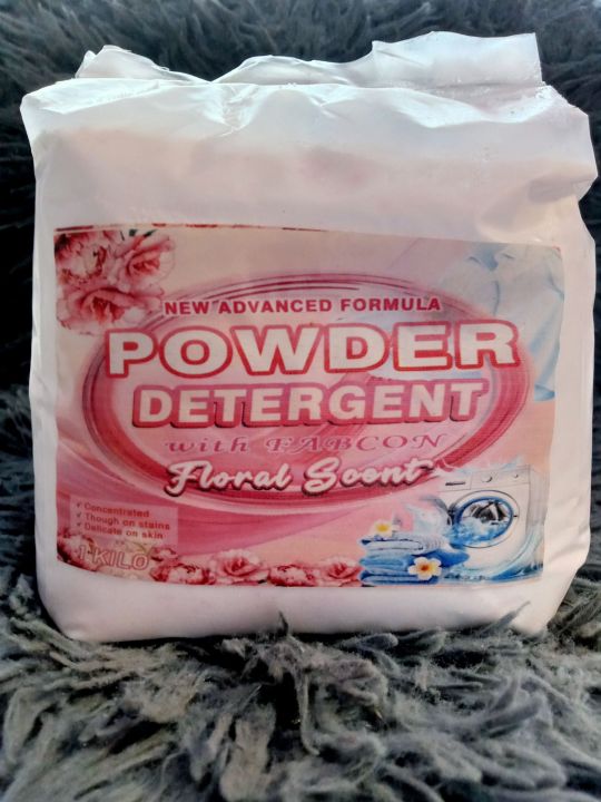 Powder Detergent with Fabcon (floral scent) 1kilo | Lazada PH